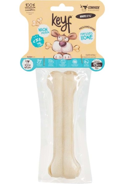 Keyf White Press Bone-Beyaz Pres Kemik-M-15 cm Keyf White Press Bone-Beyaz Pres Kemik-M-15 cm