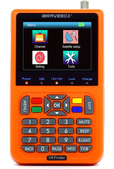 Buyfun V9 Bulucu Dijital Uydu Bulucu LCD Uydu Bulucu Dijital (Yurt Dışından)