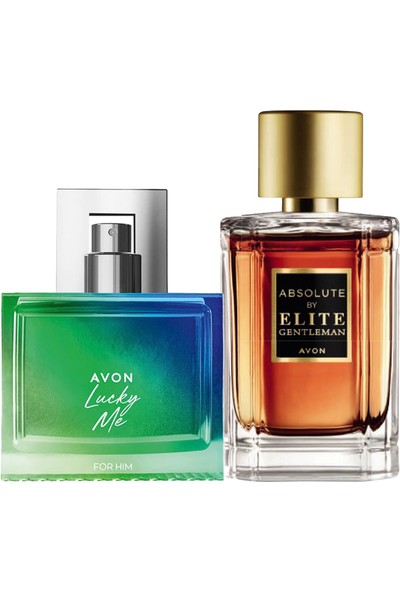 Avon Absolute By Elite Gentleman ve Lucky Me Erkek Parfüm Paketi Avon Absolute By Elite Gentleman ve Lucky Me Erkek Parfüm Paketi