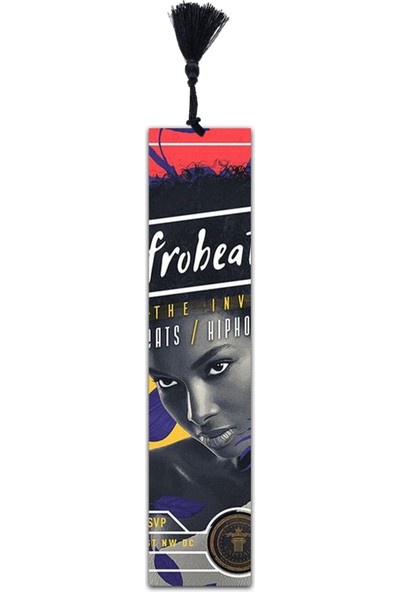 Cupgel Pop Art Afişbaskılı Mdf Kitap Ayracı