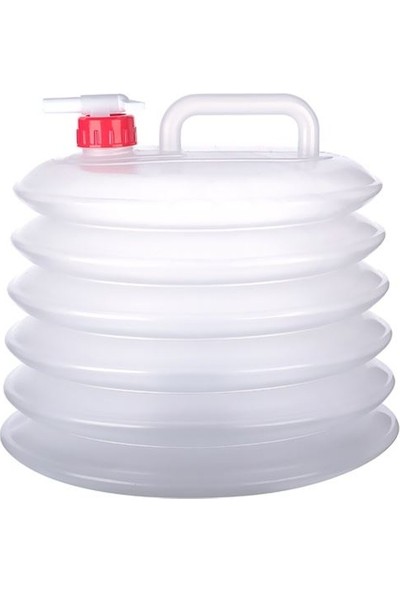 Go İthalat Musluklu Katlanır Su Bidonu -Su Kovası - Kamp Bidonu 10 lt