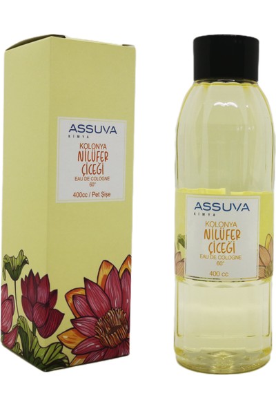 Assuva 400 cc Nilüfer Çiçeği Kolonyası