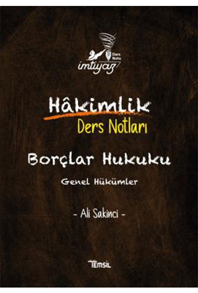 Temsil Kitap İmtiyaz Borçlar Hukuku Genel Hükümler Ders Notları Temsil Kitap İmtiyaz Borçlar Hukuku Genel Hükümler Ders Notları