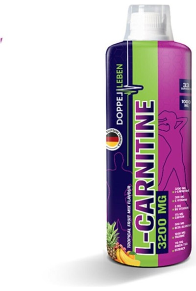 Doppel Leben Doppelleben L-Carnitine 3200 Mg Tropikal Aromalı Doppel Leben Doppelleben L-Carnitine 3200 Mg Tropikal Aromalı