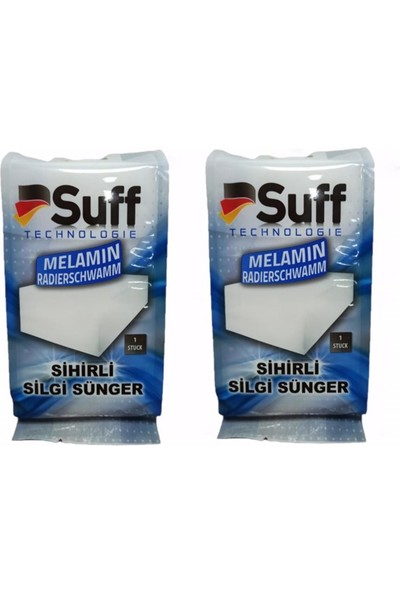 Suff Sihirli Silgi Sünger 2 Adet Nano Suff Sihirli Silgi Sünger 2 Adet Nano