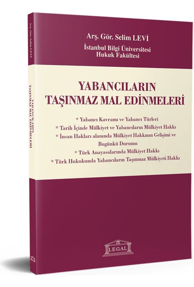Yabancıların Taşınmaz Mal Edinmeleri