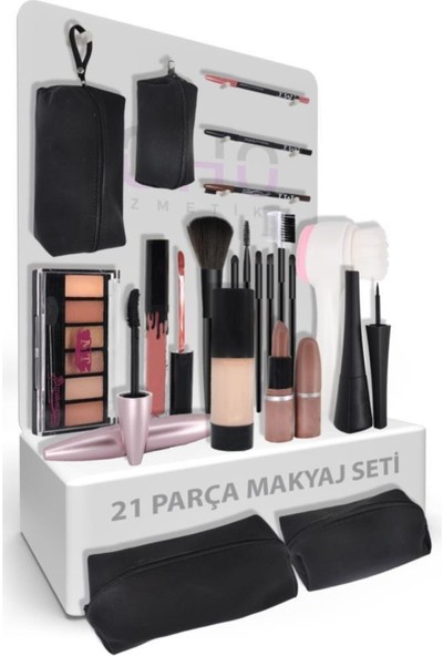 Mujgan 21 Parça Makyaj Seti Beyaz Ten Mujgan 21 Parça Makyaj Seti Beyaz Ten