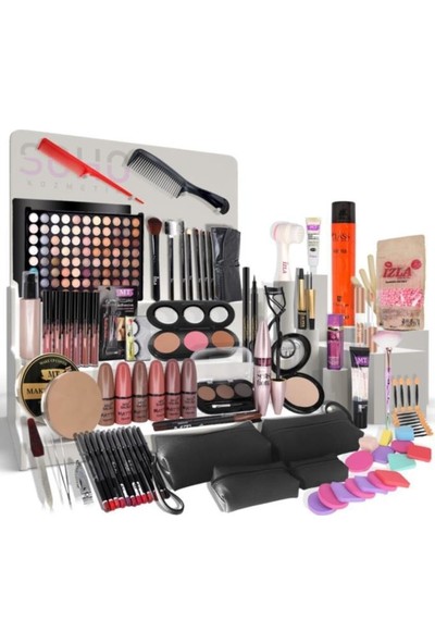 Mega 93 Parça Makyaj Seti - Açık Ton Mujgan