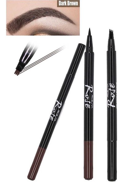 Mujgan Rose Çift Uçlu Kaş Kalemi ve Eyeliner Siyah Mujgan Mujgan Rose Çift Uçlu Kaş Kalemi ve Eyeliner Siyah Mujgan