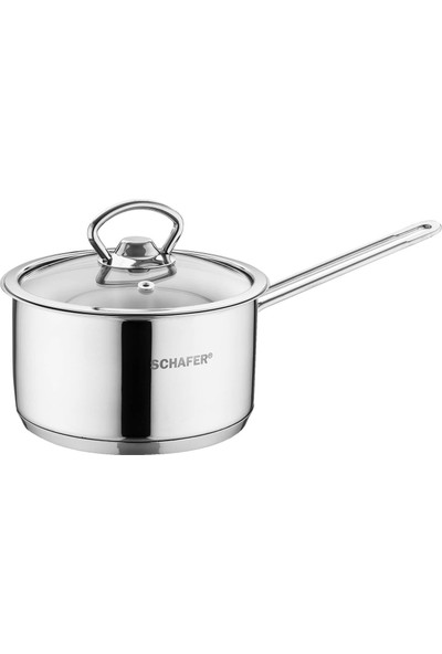 Schafer Micro Mini Kaçerol Çelik Tencere 12 cm