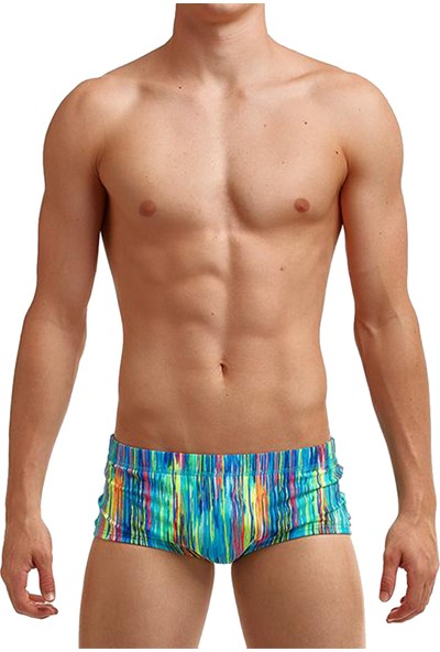 Funky Trunks Dripping Paint Erkek Antrenman Mayo