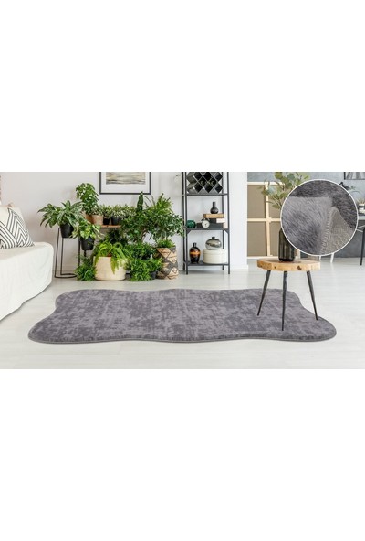 My Evilla Modern Dekoratif Halı Jel Kaymaz Taban Peluş Puffy Post Grii Halı 03 My Evilla Modern Dekoratif Halı Jel Kaymaz Taban Peluş Puffy Post Grii Halı 03