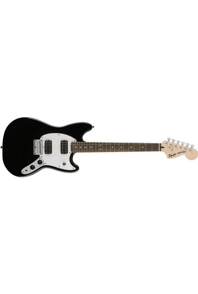 Fender Bullet Mustang HH Laurel Klavye Black Fender Bullet Mustang HH Laurel Klavye Black