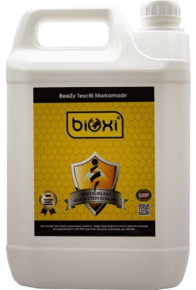 Bioxi Beezy Arıcılık ve Koloni Dezenfektanı 5 LT Bioxi Beezy Arıcılık ve Koloni Dezenfektanı 5 LT