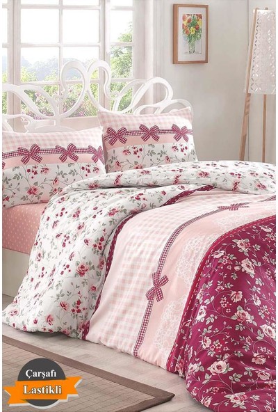 Lady Moda Kuki Çarşafı Lastikli Tek Kişilik Nevresim Takımı Lady Moda Kuki Çarşafı Lastikli Tek Kişilik Nevresim Takımı