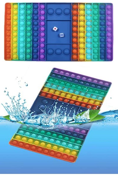 Savasgrup Pop It Push Bubble Fidget Satranç Tavla Popit Zihinsel Stres Giderici Oyuncak Savasgrup Pop It Push Bubble Fidget Satranç Tavla Popit Zihinsel Stres Giderici Oyuncak