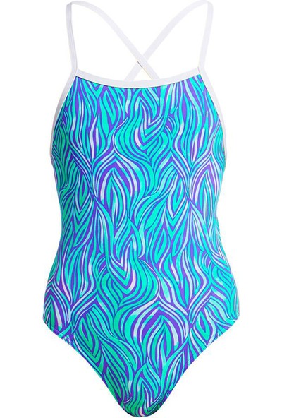 Funkita Girl's Tie Me Tight One Piece Frozen Fire Funkita Girl's Tie Me Tight One Piece Frozen Fire