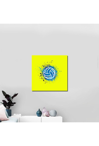 Mrv Dekor Voleybol Cam Tablo Temperli Cam