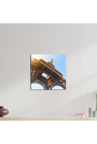 Mrv Dekor Eyfel Kulesi Cam Tablo Temperli Cam Mrv Dekor Eyfel Kulesi Cam Tablo Temperli Cam