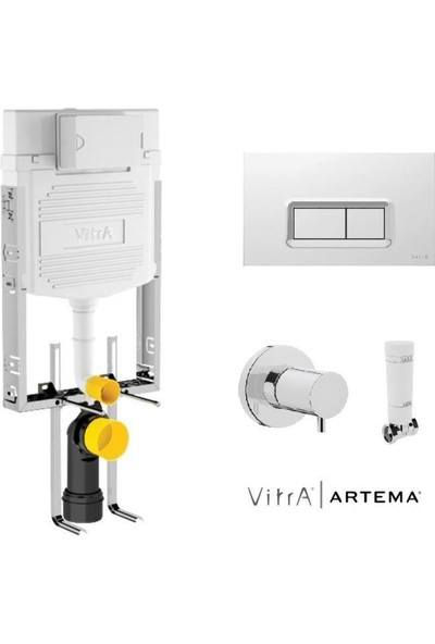 Vitra 8cm. Gömme Rezervuar Seti Vitra 8cm. Gömme Rezervuar Seti