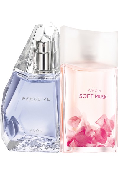 Avon Perceive ve Soft Musk Kadın Parfüm PAKETI100 ml Avon Perceive ve Soft Musk Kadın Parfüm PAKETI100 ml
