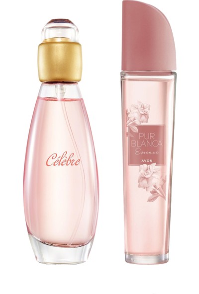 Avon Celebre ve Pur Blanca Essence Kadın Parfüm PAKETI100 ml Avon Celebre ve Pur Blanca Essence Kadın Parfüm PAKETI100 ml