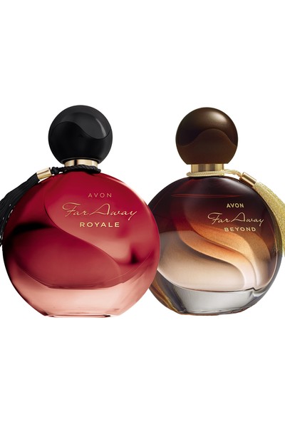 Avon Far Away Royale ve Far Away Beyond Kadın Parfüm PAKETI100 ml Avon Far Away Royale ve Far Away Beyond Kadın Parfüm PAKETI100 ml