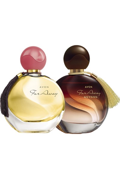 Avon Far Away ve Far Away Beyond Kadın Parfüm PAKETI100 ml Avon Far Away ve Far Away Beyond Kadın Parfüm PAKETI100 ml