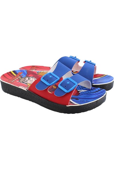 Gezer Yazlık Iki Toka Braveman Erkek Çocuk Terlik