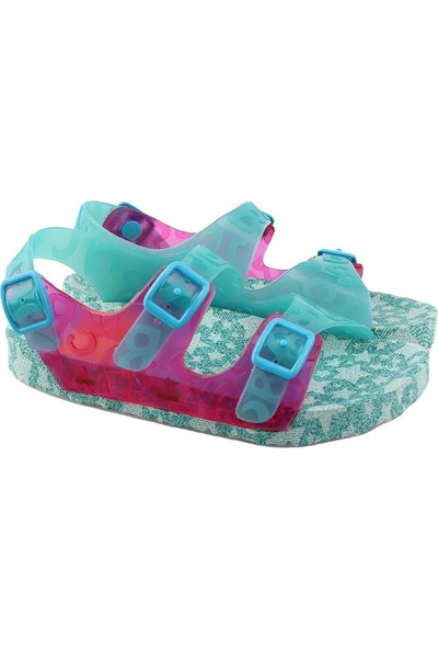 Gezer Yazlık Kaydırmaz Kız Çocuk Sandalet
