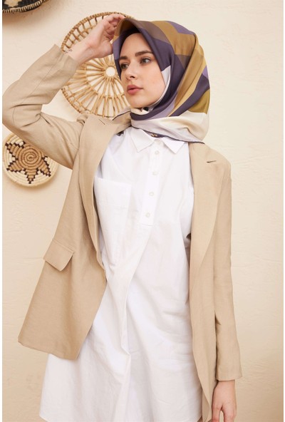 Silk Home %100 Twill Ipek Eşarp 11337-10