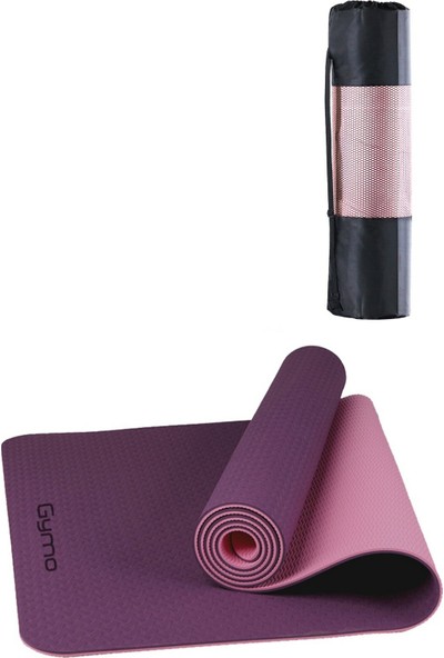 Gymo Ekolojik 6mm TPE Yoga Matı Pilates Minderi