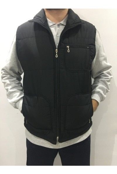 Modası Içi Polarlı Şişme Yelek