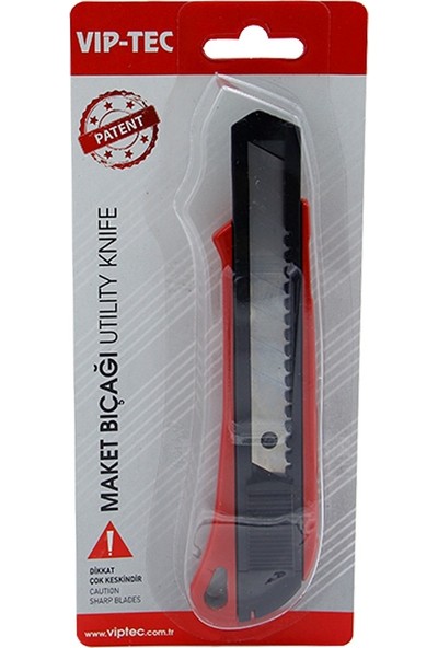 Vip-Tec VT875111K Profesyonel Metal Maket Bıçağı 18 mm Vip-Tec VT875111K Profesyonel Metal Maket Bıçağı 18 mm