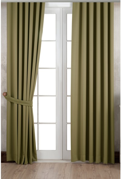 Vagonik Blackout Fon Perde 150 x 230 cm. Yeşil