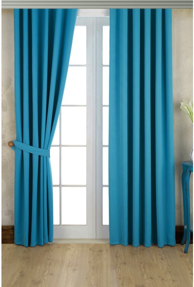 Vagonik Blackout Fon Perde 150 x 230 cm. Mavi