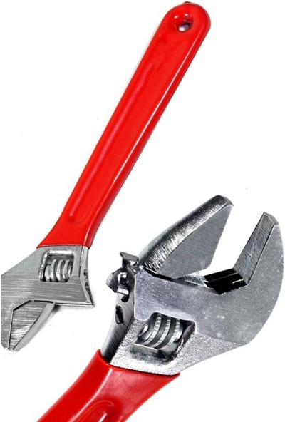 8'' Inç 200 mm Izoleli Kurbağacık Ingiliz Anahtarı 8'' Inç 200 mm Izoleli Kurbağacık Ingiliz Anahtarı