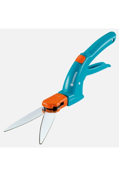 Nettekacmaz Classic Parlak Galvaniz Bıçaklı Döner Çim Makası