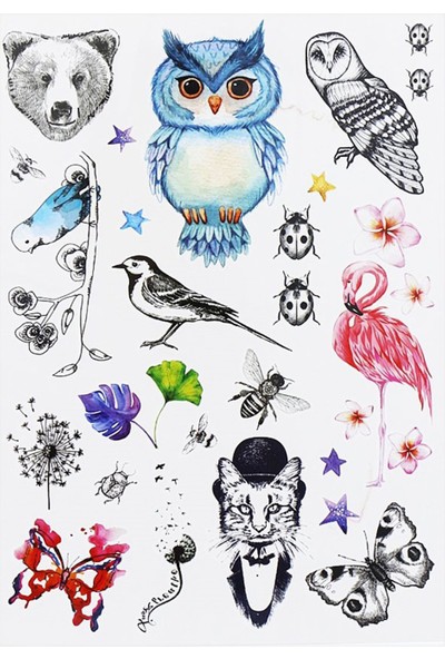 Barly Animals Geçici Dövme Barly Animals Geçici Dövme