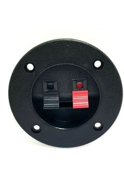 Electroon Ikili Hoparlör Terminali Yuvarlak 65MM -50ADET Electroon Ikili Hoparlör Terminali Yuvarlak 65MM -50ADET