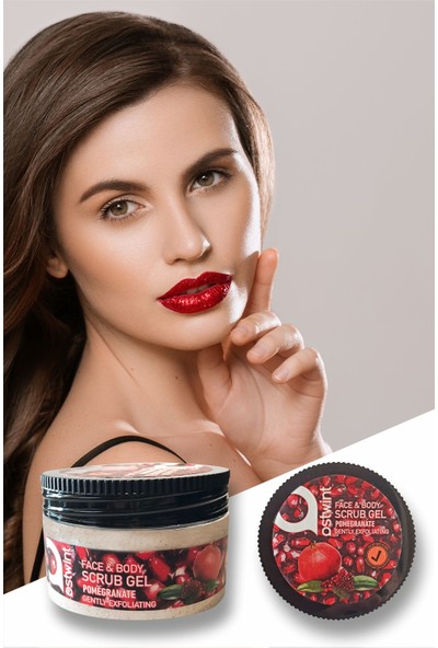 Yüz ve Vücut Scrub Jel Nar 300ML Yüz ve Vücut Scrub Jel Nar 300ML