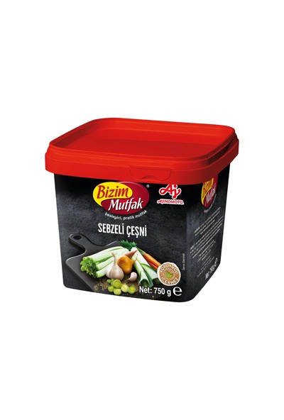 Bizim Mutfak Sebzeli Çeşni 750 gr Bizim Mutfak Sebzeli Çeşni 750 gr