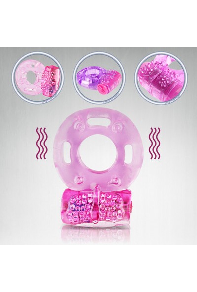 Partner Titreşimli Pembe Klitoral Vibrasyon Ekstra Uyarıcılı Penis Halkası Partner Titreşimli Pembe Klitoral Vibrasyon Ekstra Uyarıcılı Penis Halkası