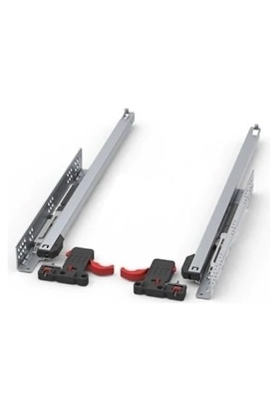 Samet Smart Slide Tandem Çekmece Rayı Tam-Frenli 25 cm