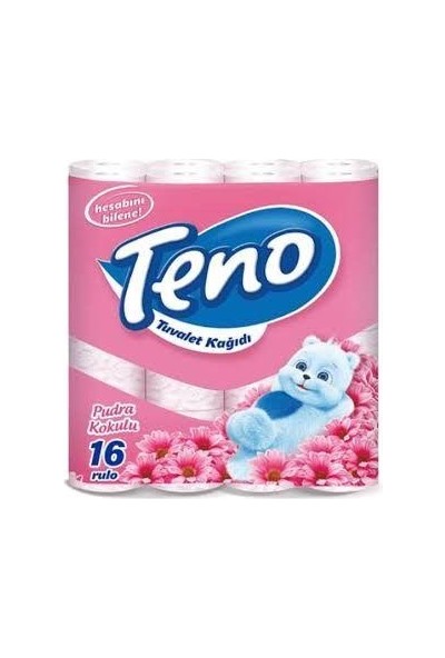 Teno Parfümlü Tuvalet Kağıdı 16'lı Teno Parfümlü Tuvalet Kağıdı 16'lı