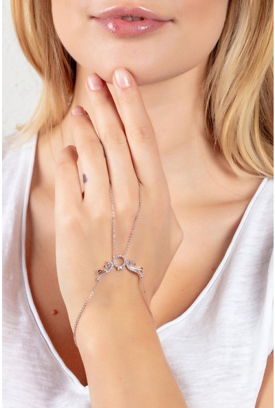 Modex Rose Melek Kanadı Tektaş Figürlü Şahmeran