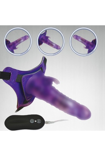 Partner Ultra Realistik Titreşimli Belden Bağlamalı Mor Tavşan Strapon Penis Partner Ultra Realistik Titreşimli Belden Bağlamalı Mor Tavşan Strapon Penis