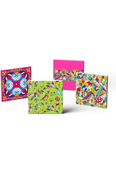 Cupgel Doğal Taş Baskılı Bardak Altlığı Italyan Çini Cupgel Doğal Taş Baskılı Bardak Altlığı Italyan Çini