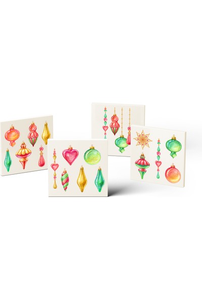 Cupgel Doğal Taş Baskılı Bardak Altlığı - Renkli Camlar Cupgel Doğal Taş Baskılı Bardak Altlığı - Renkli Camlar