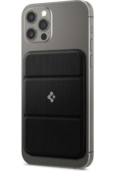 Spigen Apple MagSafe iPhone 13 / iPhone 12 Serisi için Smart Fold Cüzdan Black - AMP02746 Spigen Apple MagSafe iPhone 13 / iPhone 12 Serisi için Smart Fold Cüzdan Black - AMP02746